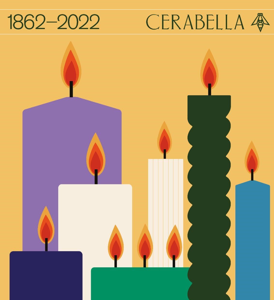 La vela: de la funcionalidad al diseño. Cerabella 160 años - Regalo Fama